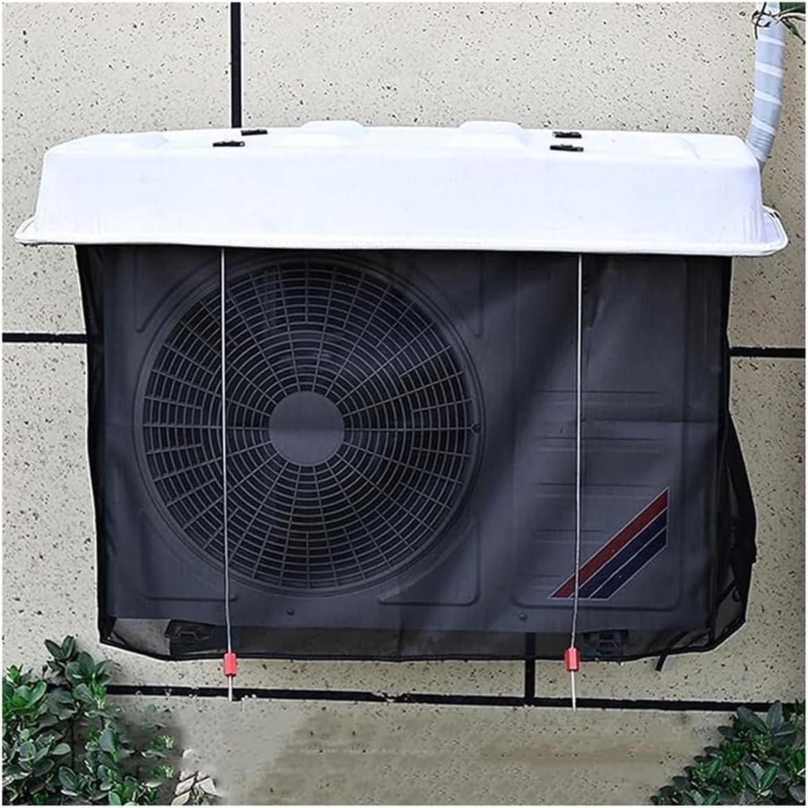 Amazon.com: Air Conditioner Unit Cover With Mesh AC Cover, Outdoor ...