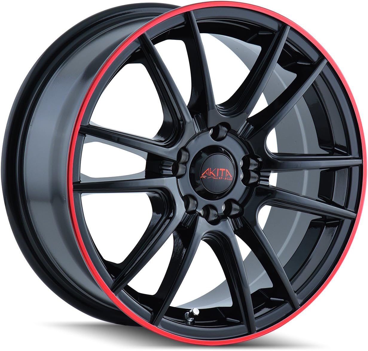 Amazon.com: Akita AK77 477 Wheel with Black Finish (16x7"/5x105mm ...