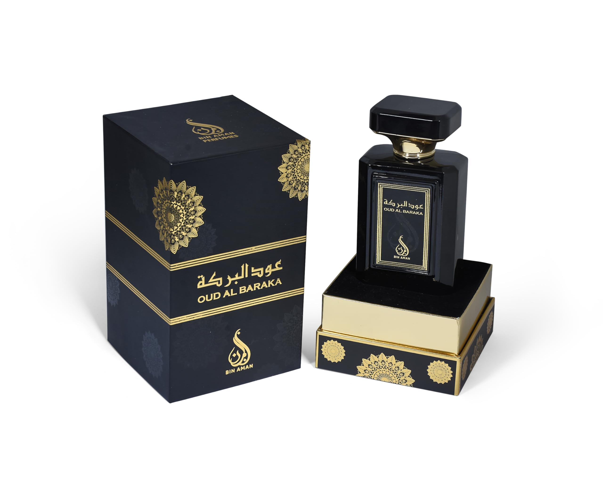 Buy Bin Aman Perfumes - Oud Al Baraka Perfume, 100Ml EDP (عطر عود ...