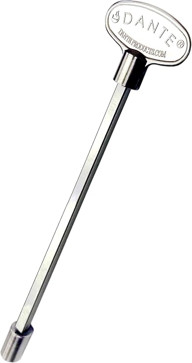 Amazon.com: Dante Products Universal Gas Valve Key, 24-Inch, Chrome ...