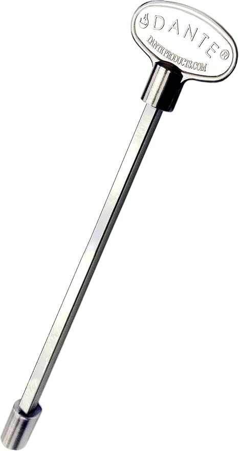 Amazon.com: Dante Products Universal Gas Valve Key, 24-Inch, Chrome ...