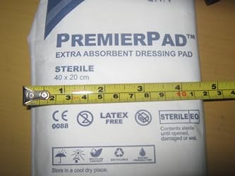 Premier Pad Dressings, Non-Sterile, 20 x 20cm, 25 pads : Amazon.co.uk ...