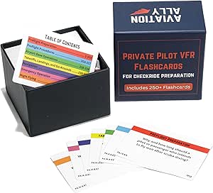 Amazon.com: Private Pilot VFR Flashcards for Checkride Oral Exam ...