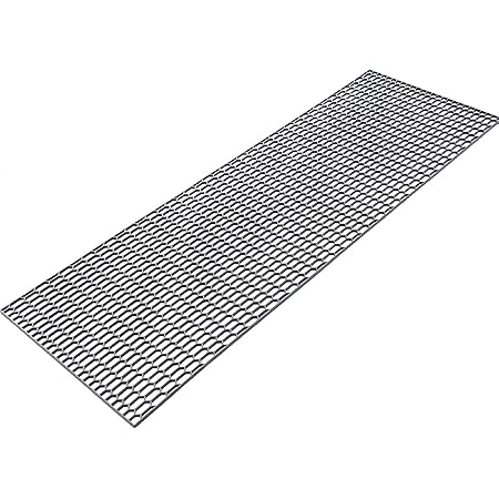 Holdfiturn Car Grille Mesh 119 x 39 x 0.6 cm Bumper Hood Vent Robust ...
