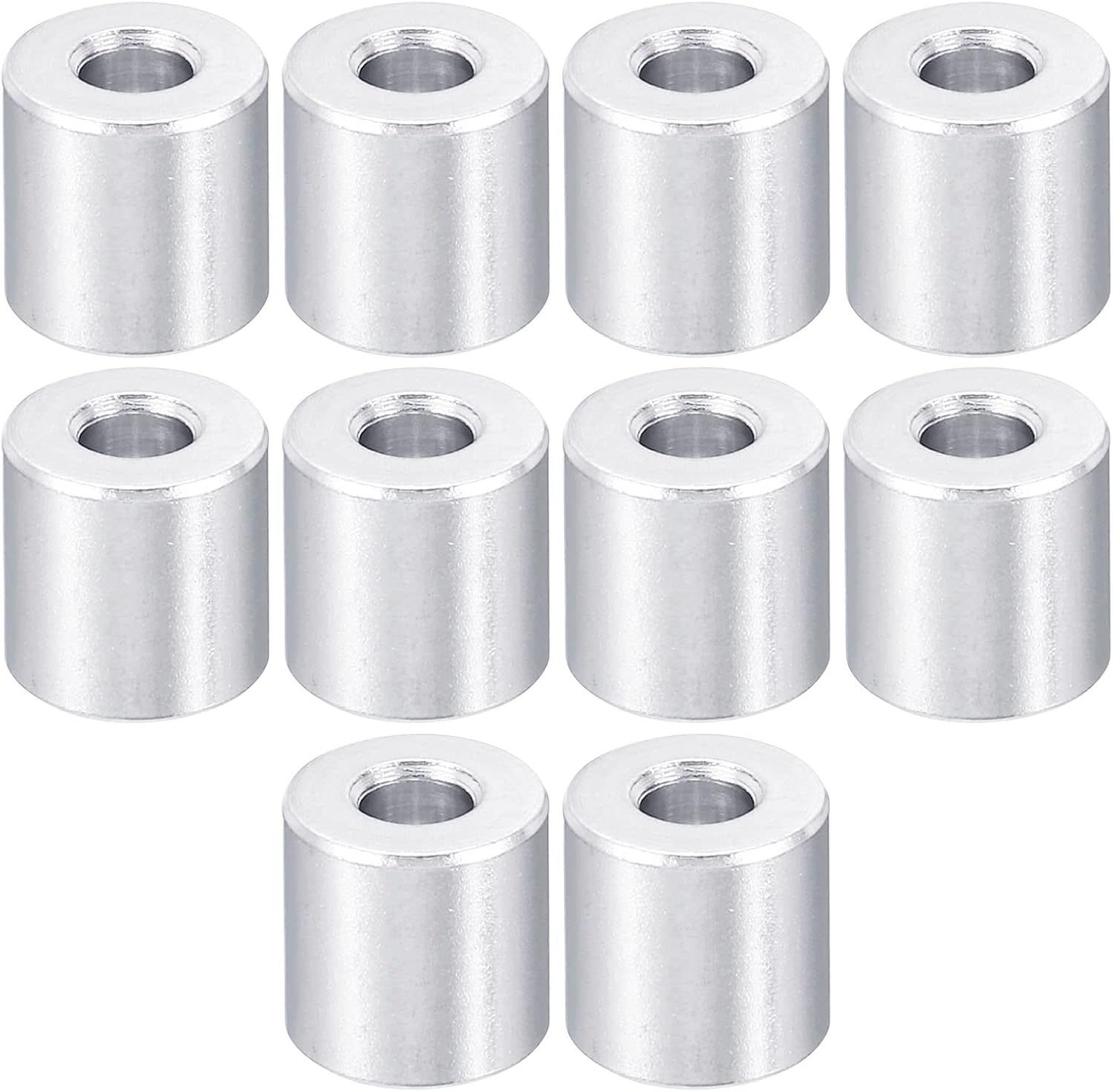 Amazon.com: PATIKIL M4 Aluminum Spacer, 10 Pack 4.2mm ID x 10mm OD x ...