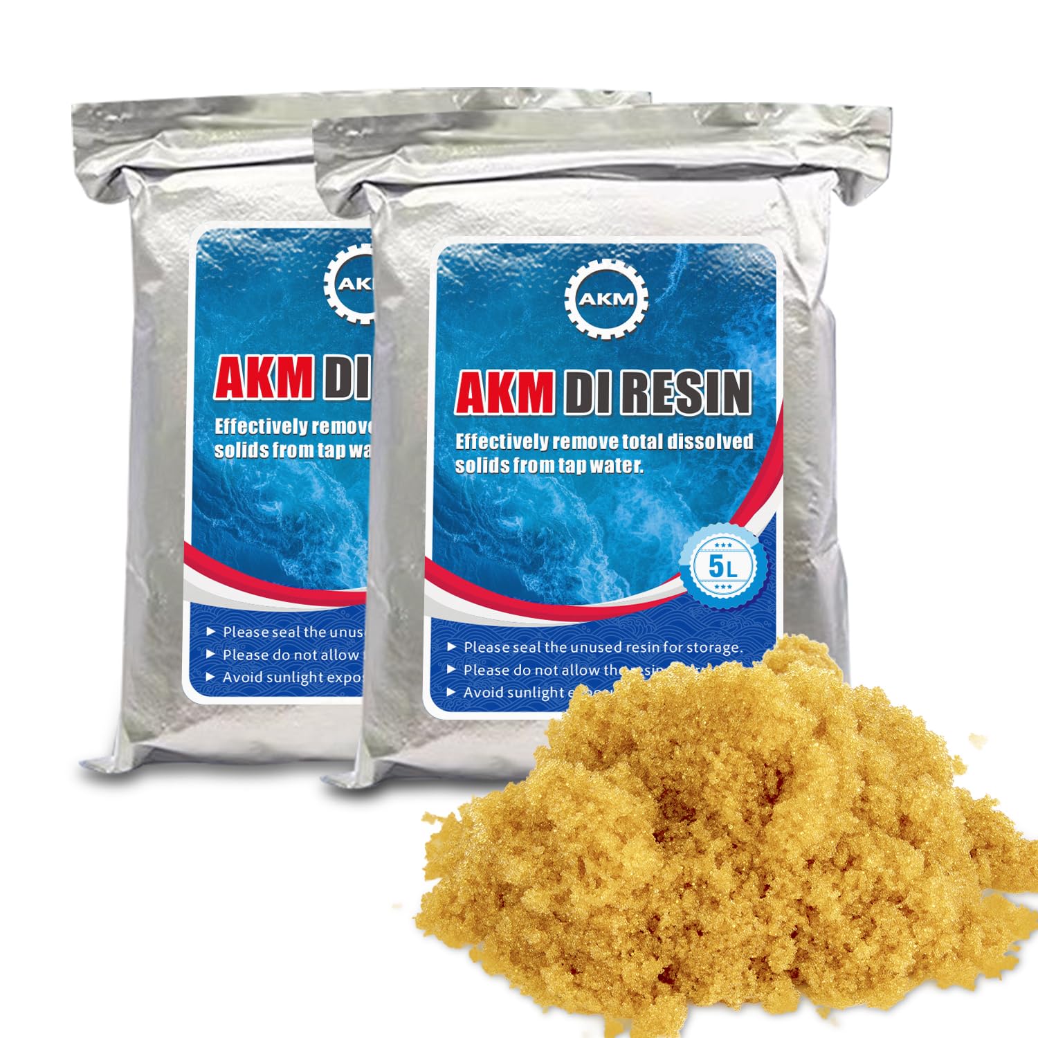 Snapklik.com : AKM Mixed Bed Deionized Di Resin Filter Fill, Use For ...