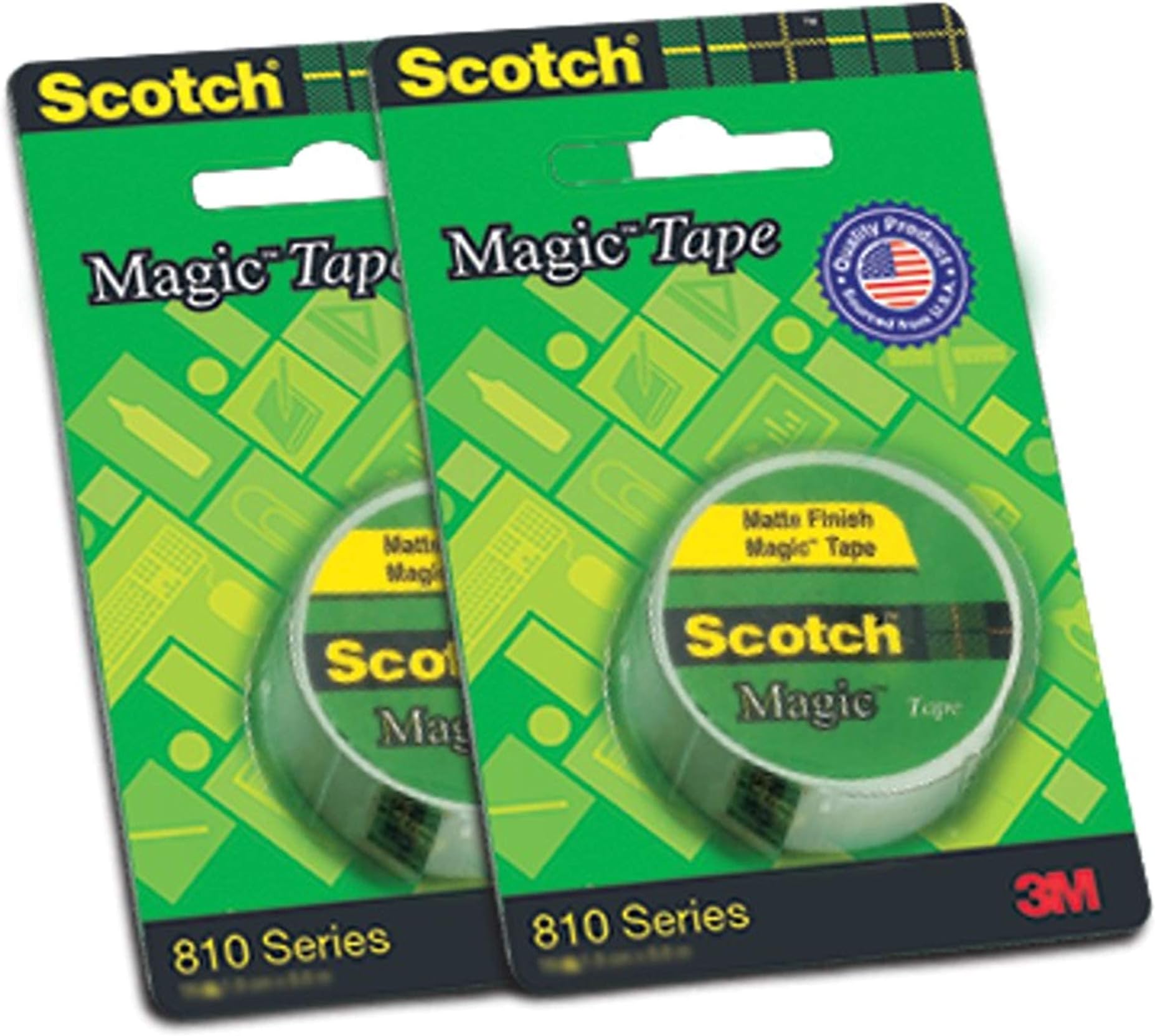 3M Scotch Magic Tape - The Original Matte-Finish Invisible Tape, Pack ...