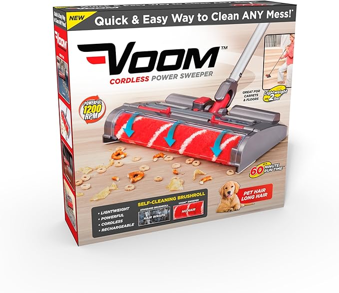 Voom Stick Vacuum Cordless Rechargeable - Cordless Vacuum Cleaner Pet ...