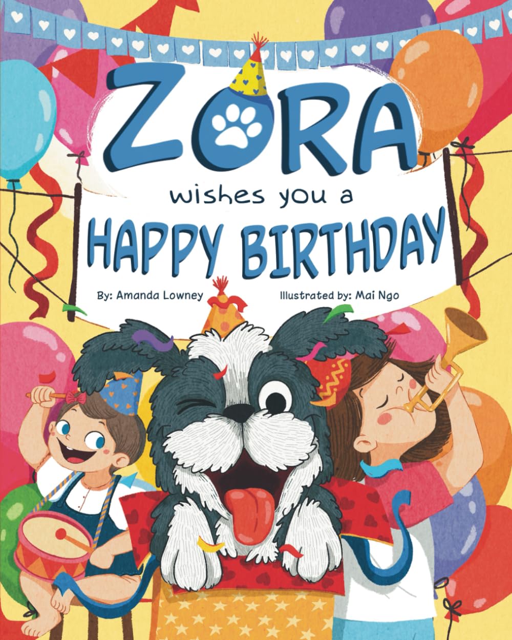 Amazon.com: Zora Wishes You a Happy Birthday (Zora The Water Dog ...
