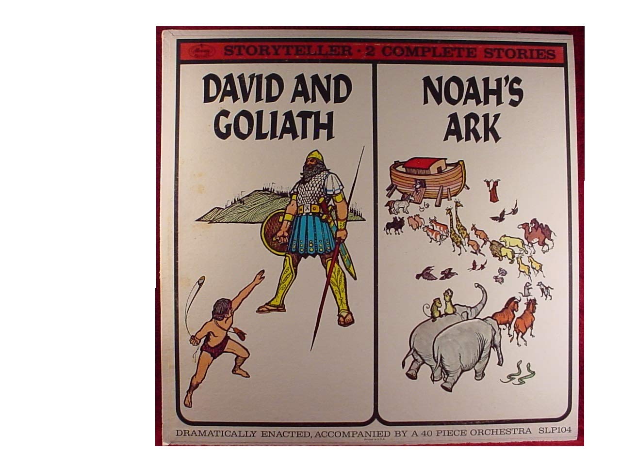 Amazon.com: David and Goliath / Noah's Ark: CDs & Vinyl