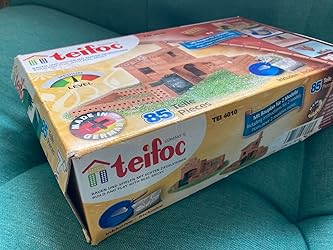 Teifoc Construction Briques - T4010 - Maison : Amazon.fr: Jeux et Jouets