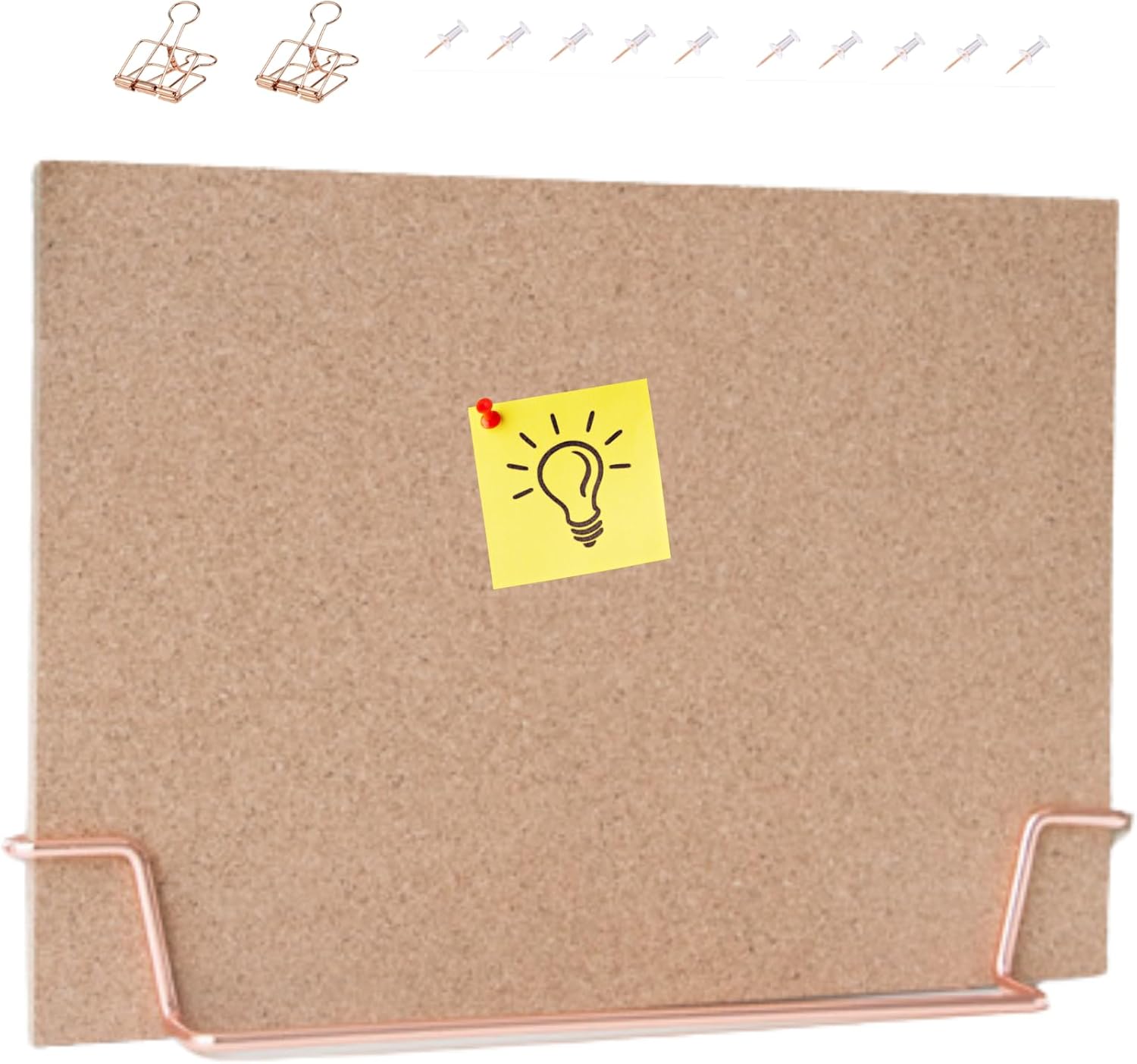 Amazon | Quikaboo 卓上コルクボード 卓上掲示板 コルクボード メッセージボード メモボード スタンド ボード 付箋 | 掲示板 | 文房具・オフィス用品
