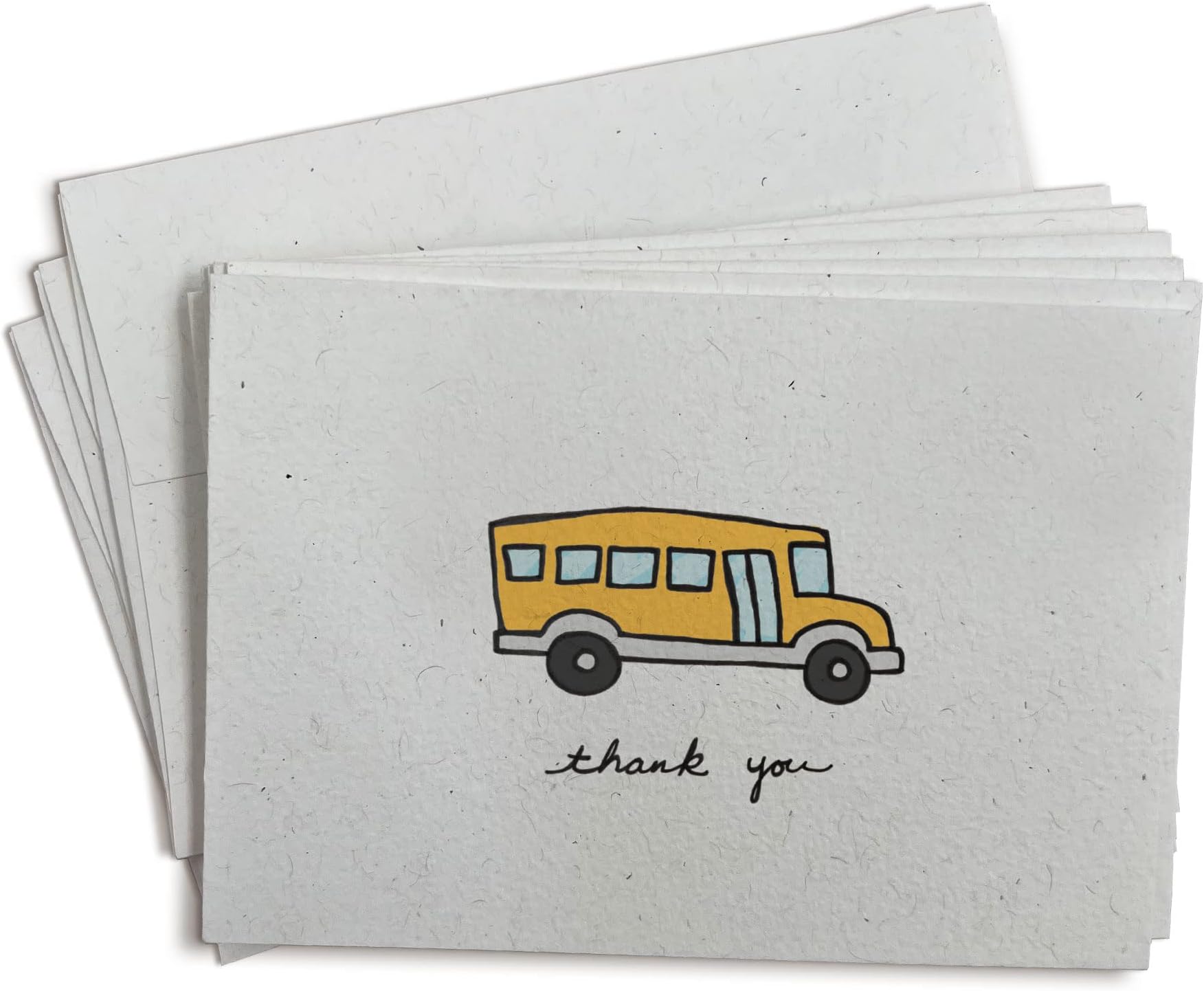 Amazon.com : School Bus Thank You Cards - 24 Greeting Cards with ...
