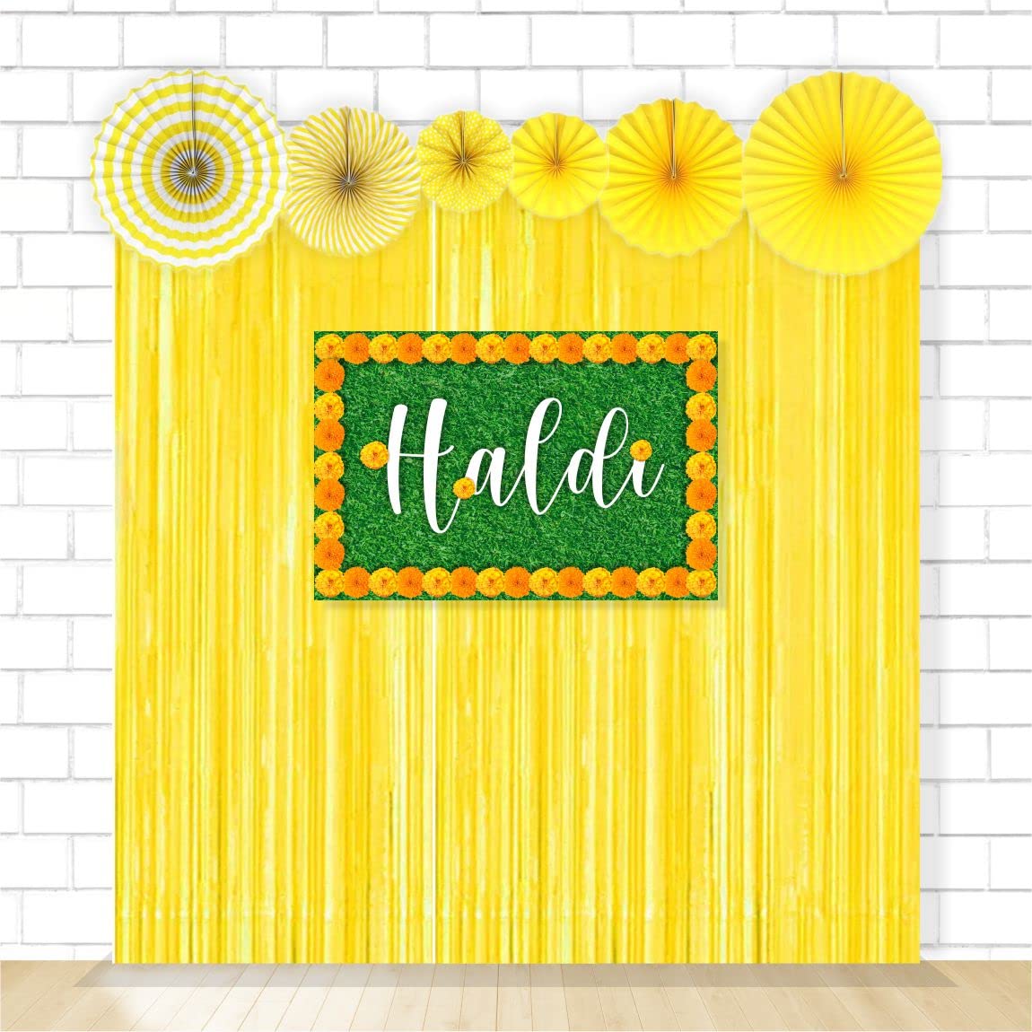 Unutmble Haldi Ceremony Decoration Kit | Haldi Decoration Items with ...
