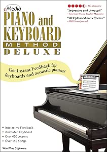 Amazon.com: eMedia Piano and Keyboard Method Deluxe [PC Download ...