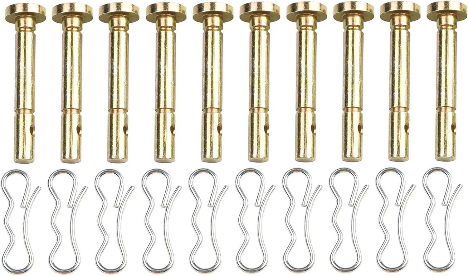 Amazon.com: 10/20 pcs Replacement Shear Pins and Cotter Pins for ...