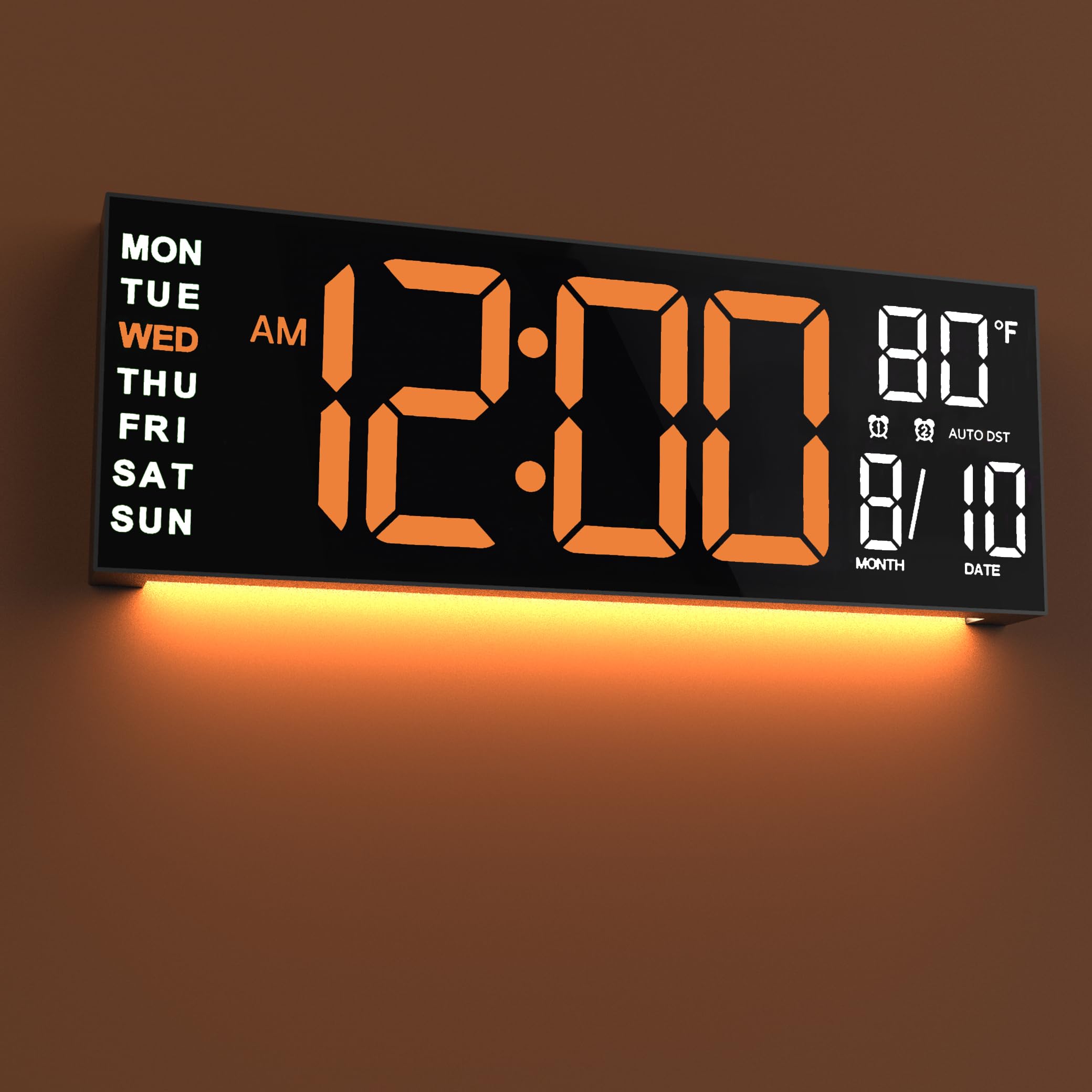 Amazon.com: JALL 16" Large Digital Wall Clock Timer, Remote Controll, 2 ...