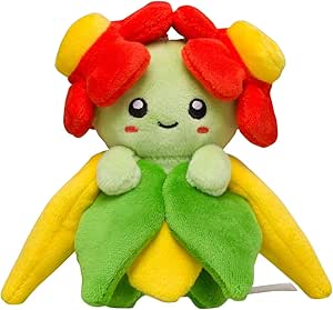 Amazon.com: Pokemon Center: Sitting Cuties: Bellossom Plush # 182 ...