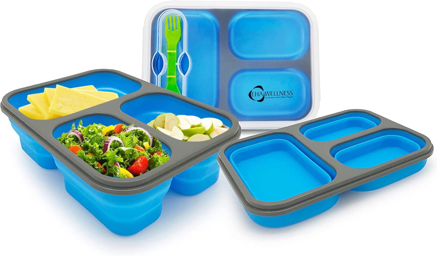 Amazon.com: CHEESE CHOPPER Collapsible Food Storage Container for Meal ...