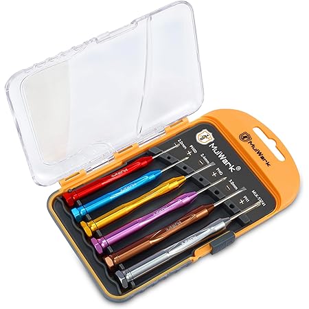 Amazon.com: 6Pcs Mini Screwdriver Set, Eyeglass Precision Repair Tool Kit with 6 Different Size ...