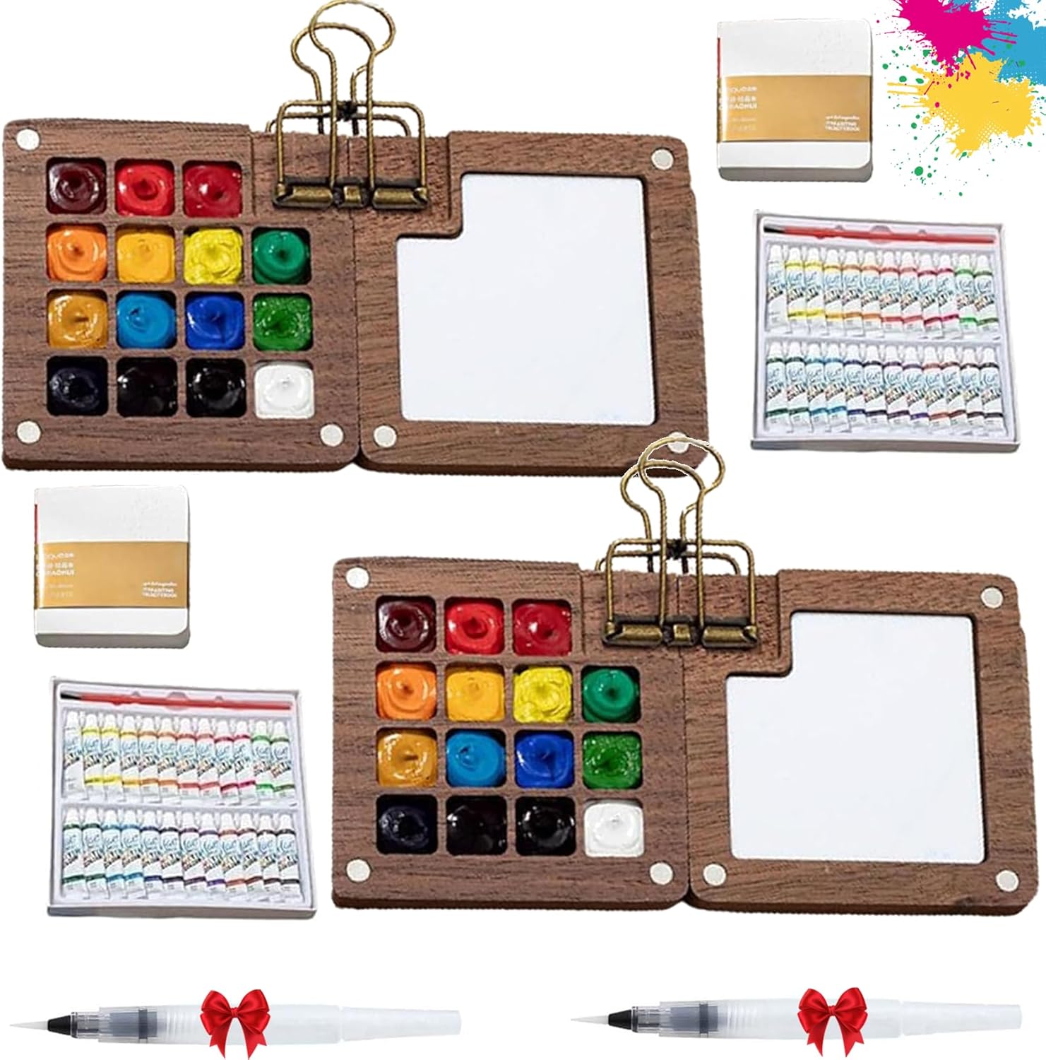 Amazon.com: Tobio Watercolor Kit, 2026 New Tobio Pocket Artist Water ...