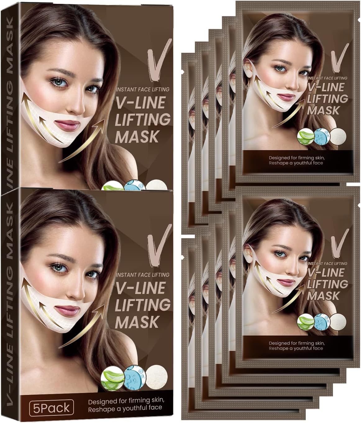 Amazon.com: V Line Shaping Mask, V Line Lifting Mask,Double Chin ...