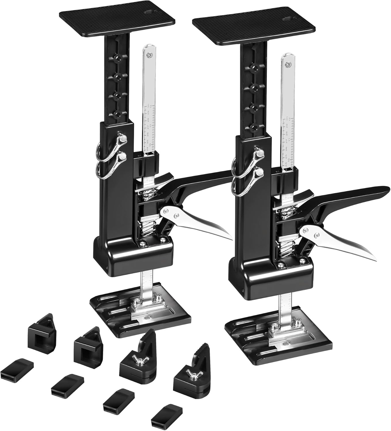 Amazon.co.jp: JACK BOSS ハンドリフティングツールジャッキ耐荷重約163kg キャビネットジャッキ 0～59cm ハンド ...