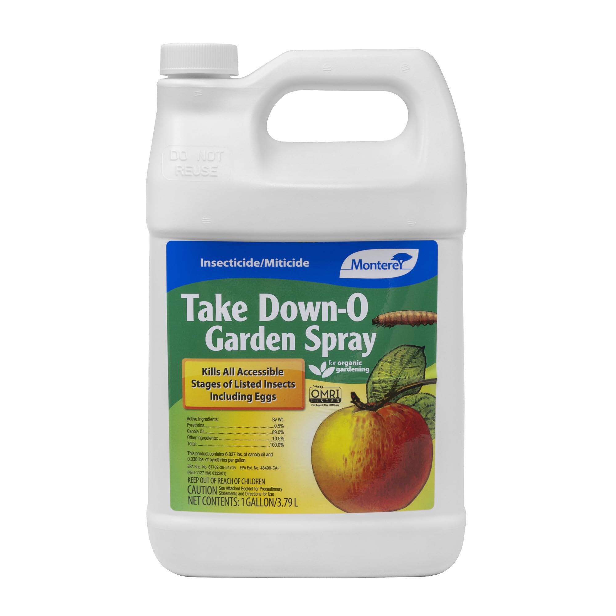 Amazon.com: Monterey Take Down Garden Liquid Insecticide and Miticide ...
