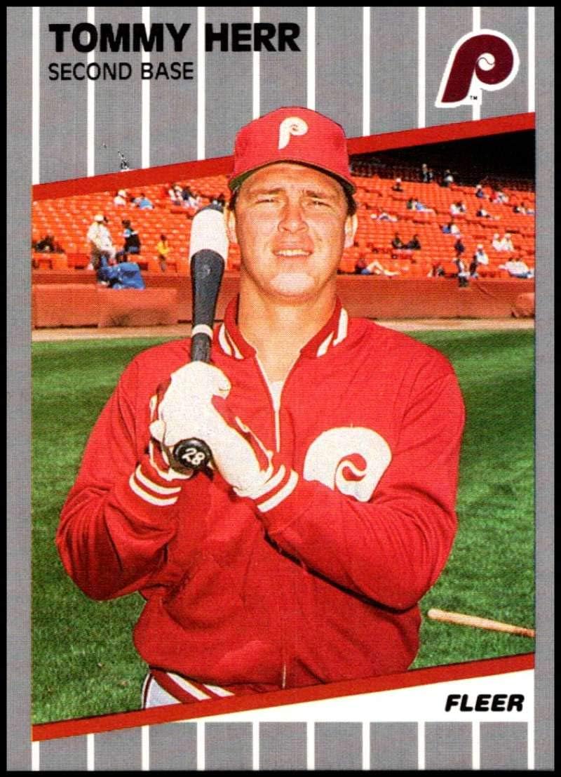 Amazon.com: 1989 Fleer Update Baseball #U-107 Tom Herr Philadelphia ...
