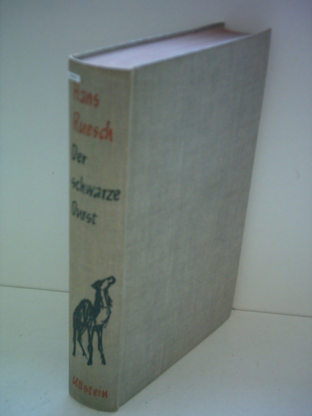 Der schwarze Durst : Ruesch, Hans: Amazon.de: Bücher