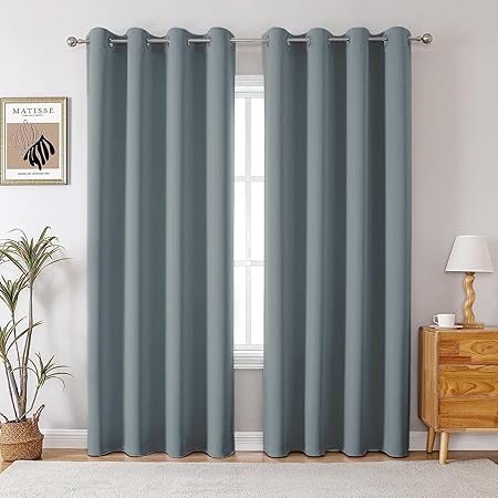 Buy Story@Home Blackout Door Curtains 7 feet Light Blocking Curtains ...