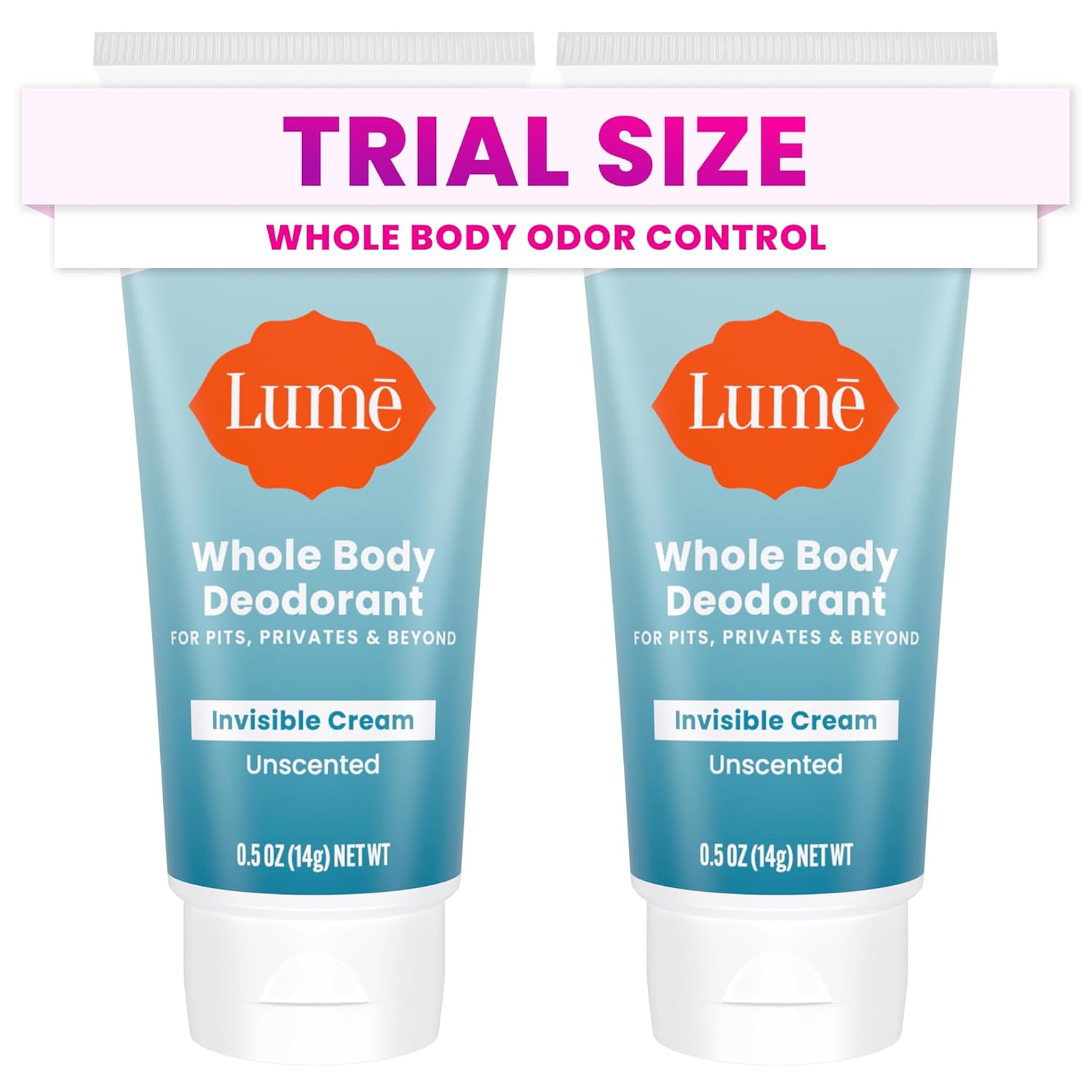 Amazon.com : Lume Whole Body Deodorant - Mini Travel Size Invisible ...