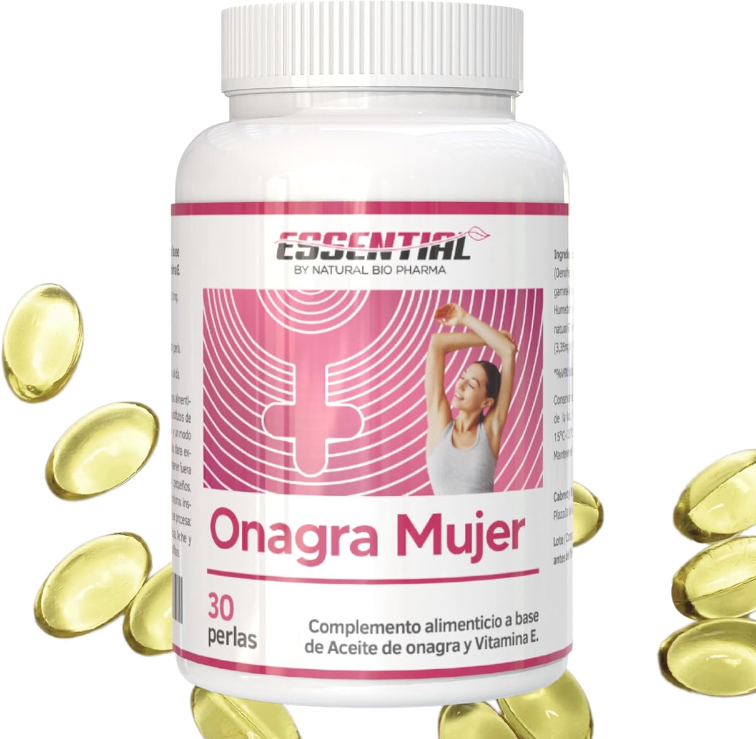 Perlas de Onagra para Reducir los Síntomas de la Menopausia y Prevenir ...