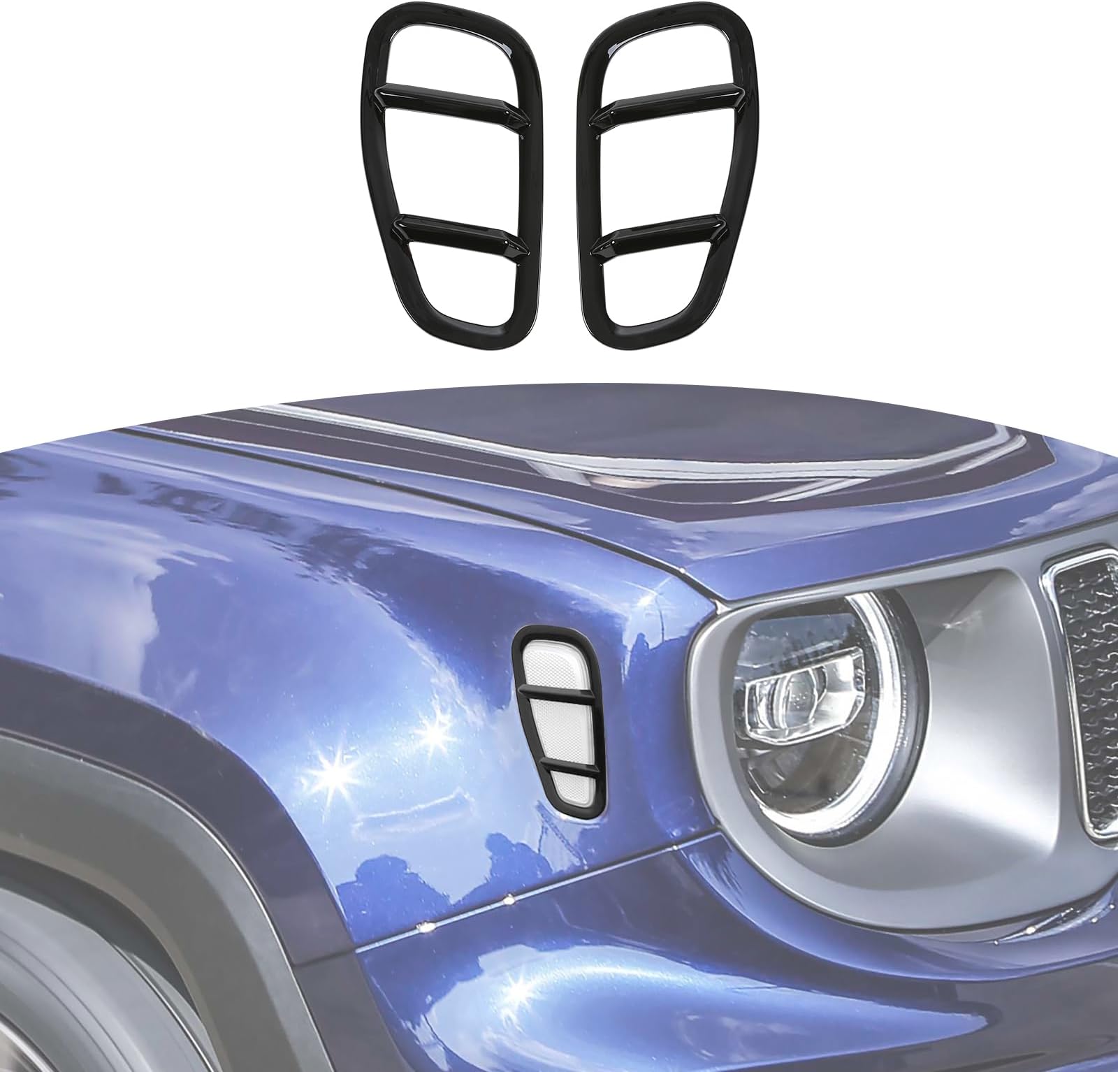 Amazon.com: RT-TCZ for Renegade Turn Signal Light Trim Cover Guard for ...