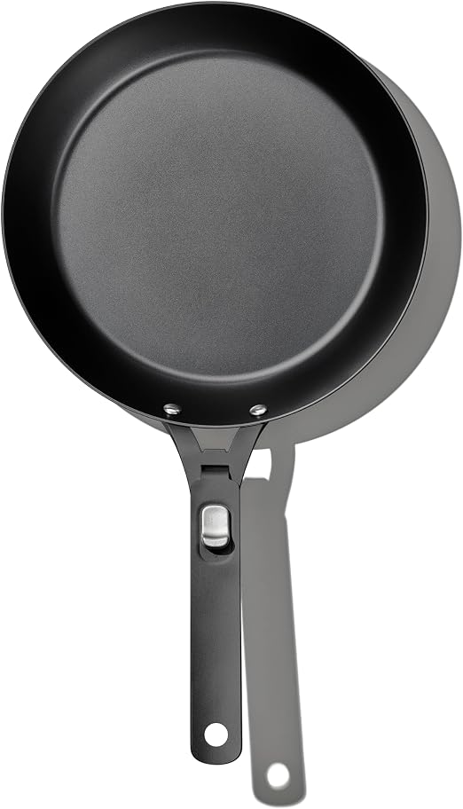 Amazon.com: OXO Outdoor Pre-Seasoned Carbon Steel 10" Frying Pan ...