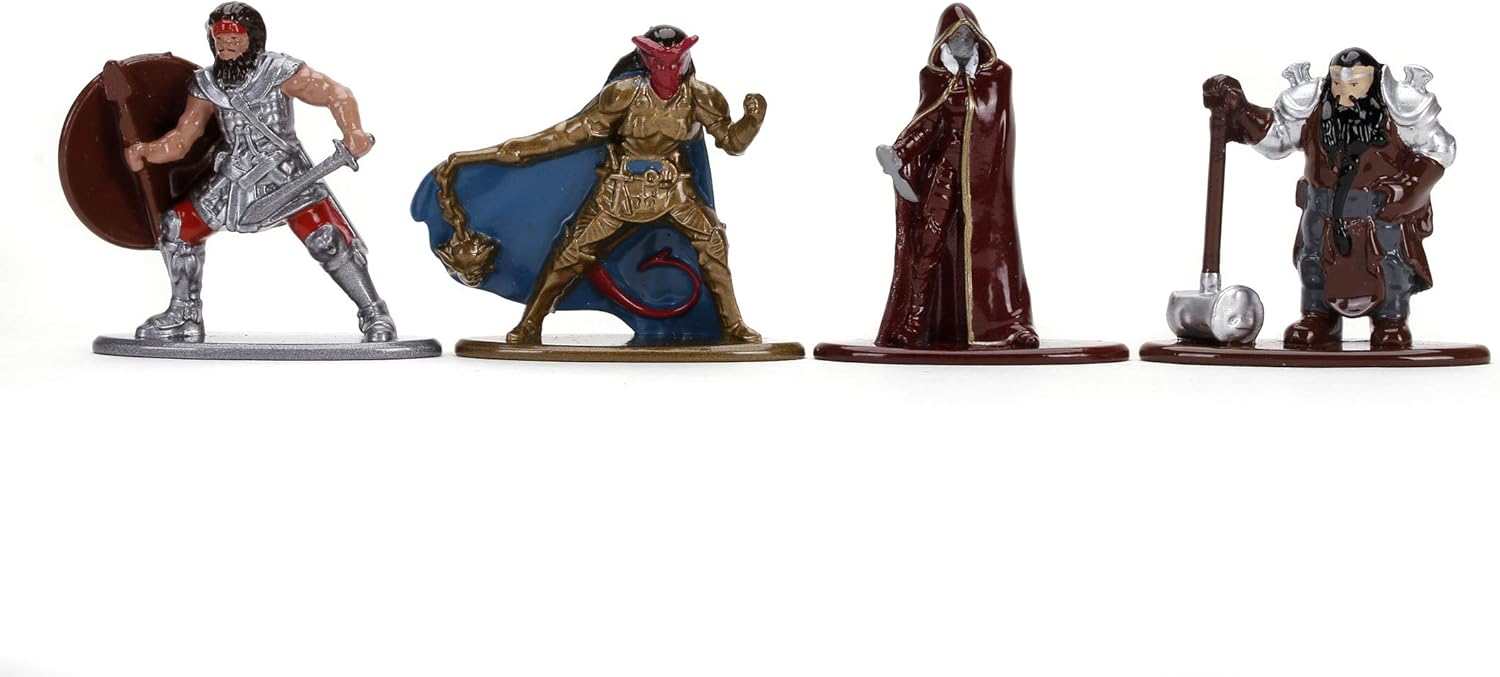 Jada Toys 253254000 Dungeons & Dragons Deluxe, Nano Collectable Figures ...