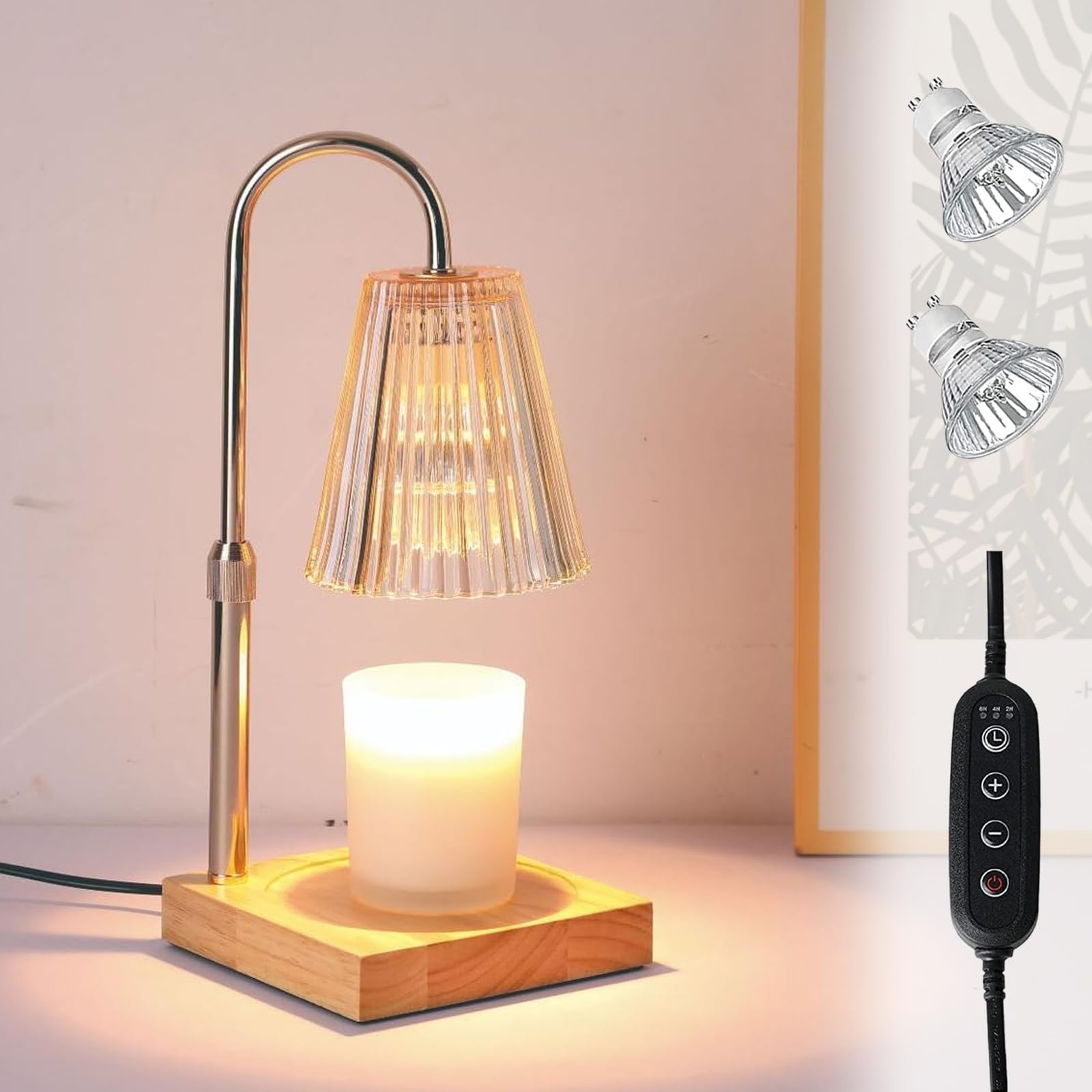Candle Warmer Lamp Australia, Table Lamp with Dimmable and Timer for ...