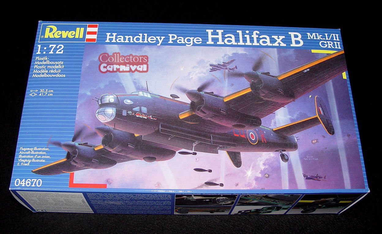 Buy Revell 1:72 Scale Handley Page Halifax Mk.I/II Online at ...