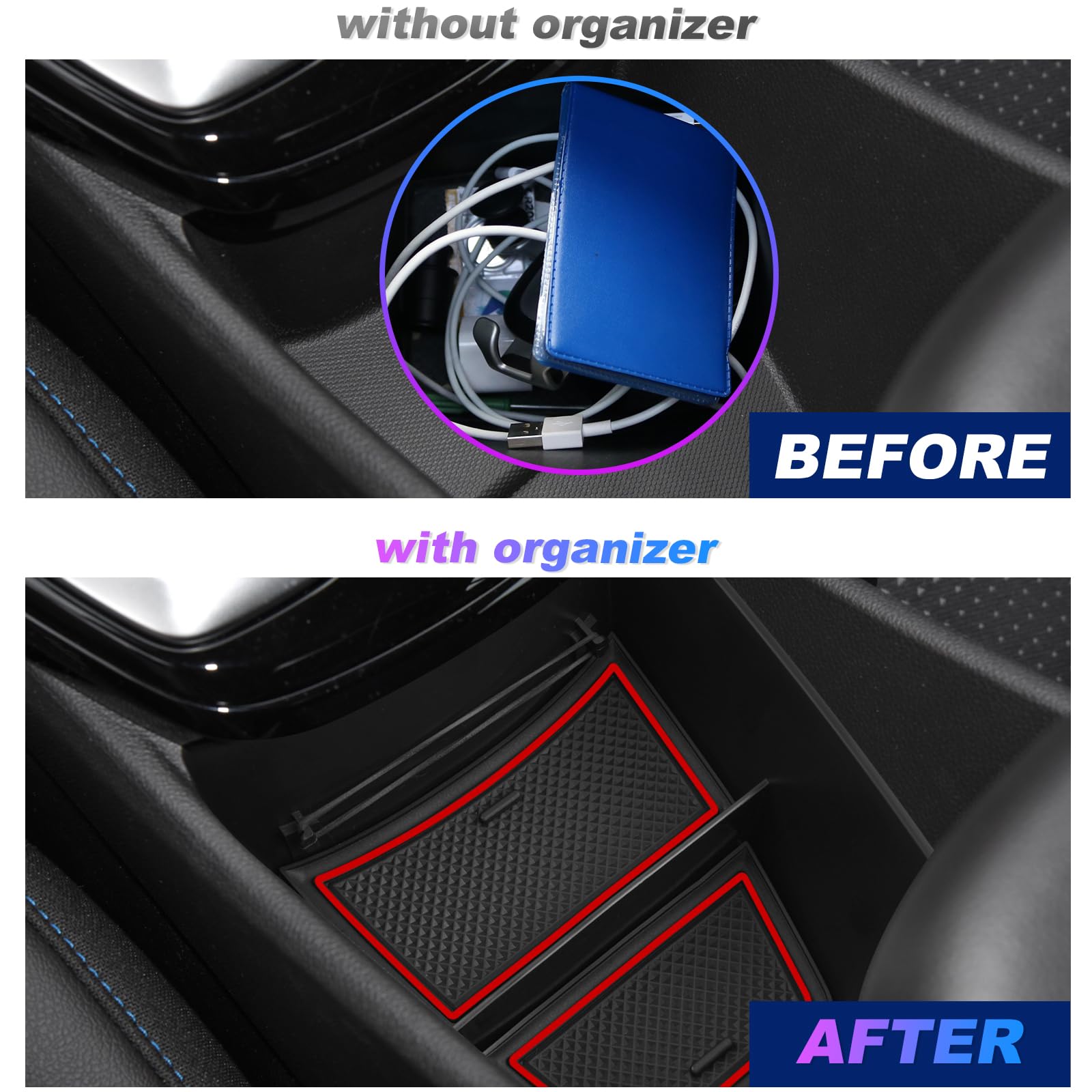 Snapklik.com : SXCY Fit For 2024 2025 Chevy Trax Center Console ...