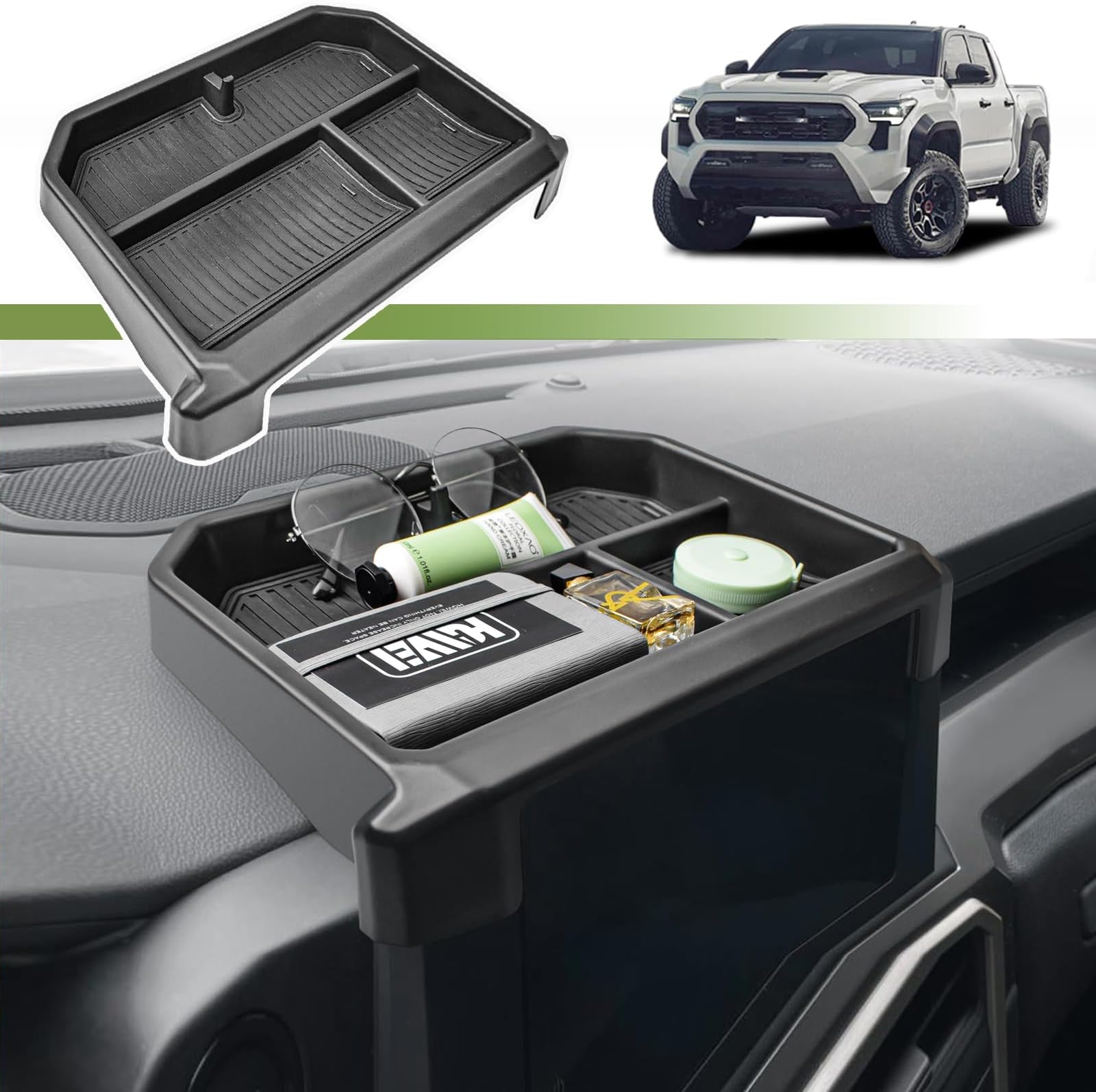 Amazon.com: HGWEI Center Console Screen Dash Organizer Compatible with ...