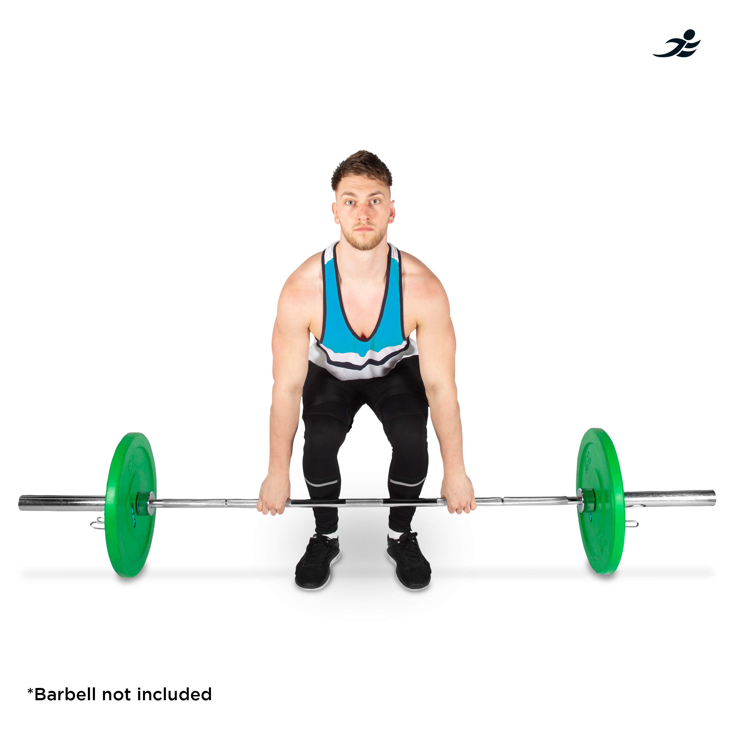 JLL® Olympic Bumper Weight Lifting Plates, 5kg-25kg, Colour Coded ...