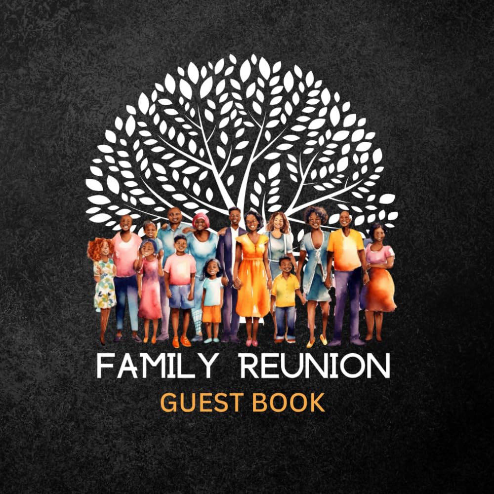 Amazon.com: Family Reunion Guest Book: Beautiful African American ...