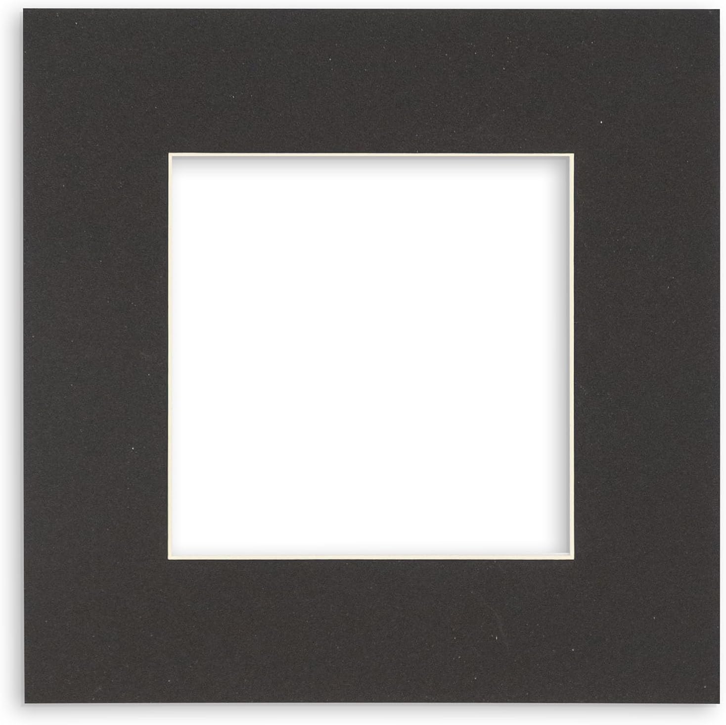 Amazon.com: 8x8 Mat for 12x12 Frame - Precut Mat Board Acid-Free Show ...
