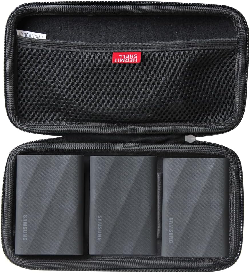 Amazon.com: Hermitshell Travel Case for Portable SSD 2TB / 4TB / 1TB ...