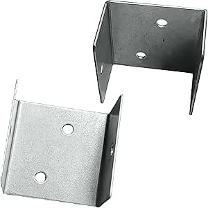 Fence Panel Clips Trellis U Clip Bracket for Timber Posts, Anti ...