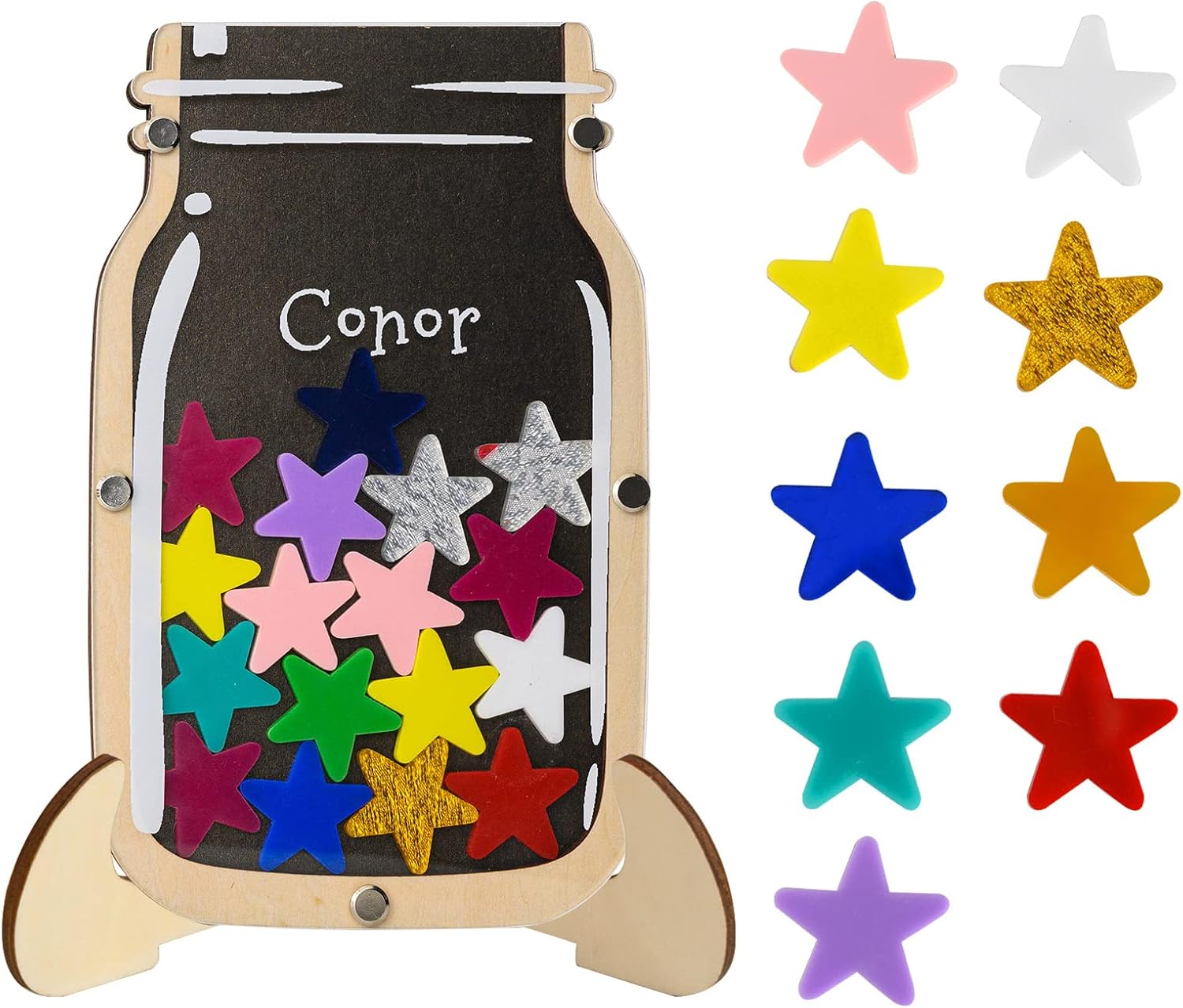 Buy Star Jar Customizable Name Reward Chart For Kids 25 Pieces Star buy-star-jar-customizable-name-reward-chart-for-kids-25-pieces-star