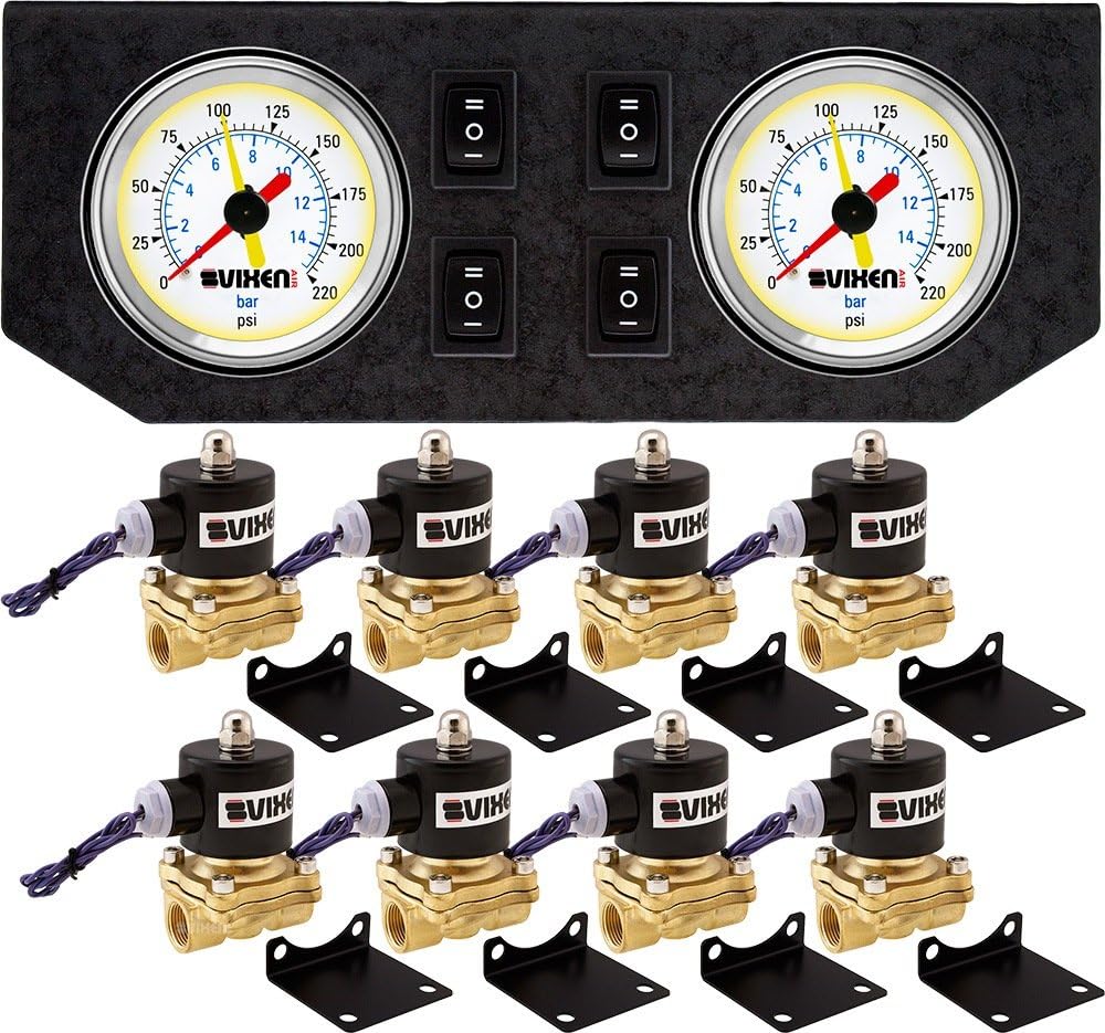 Amazon.com: Vixen Air 1/2" NPT Electric Air Valve (Solenoid) 210PSI 12V ...
