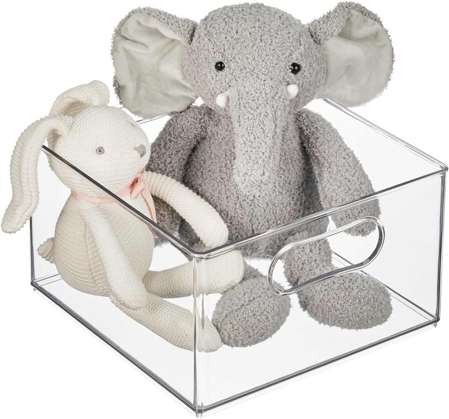 Amazon.com: mDesign Deep Plastic Stackable Storage Organizer Container ...