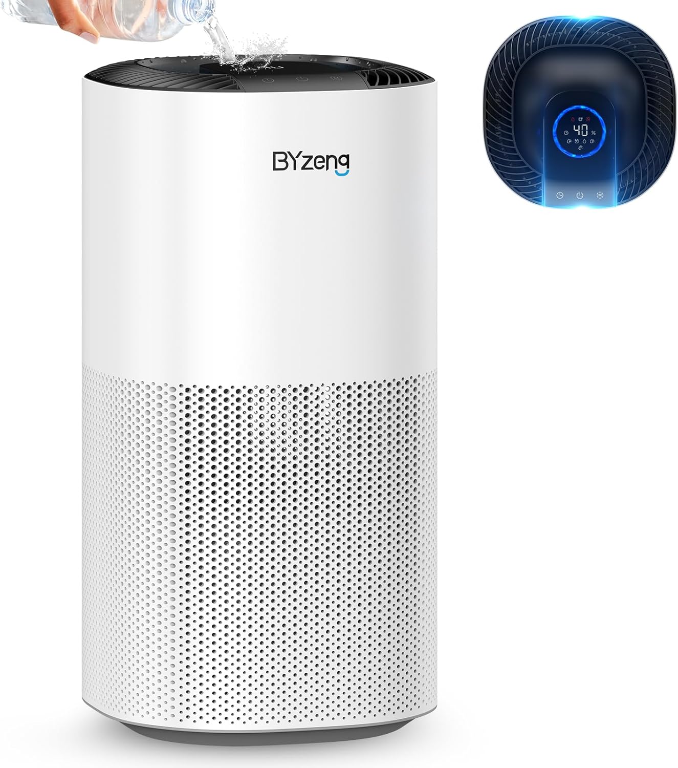 Amazon.com: Byzeng Cool Moisture Humidifier, large Room, 7.5L Tank ...