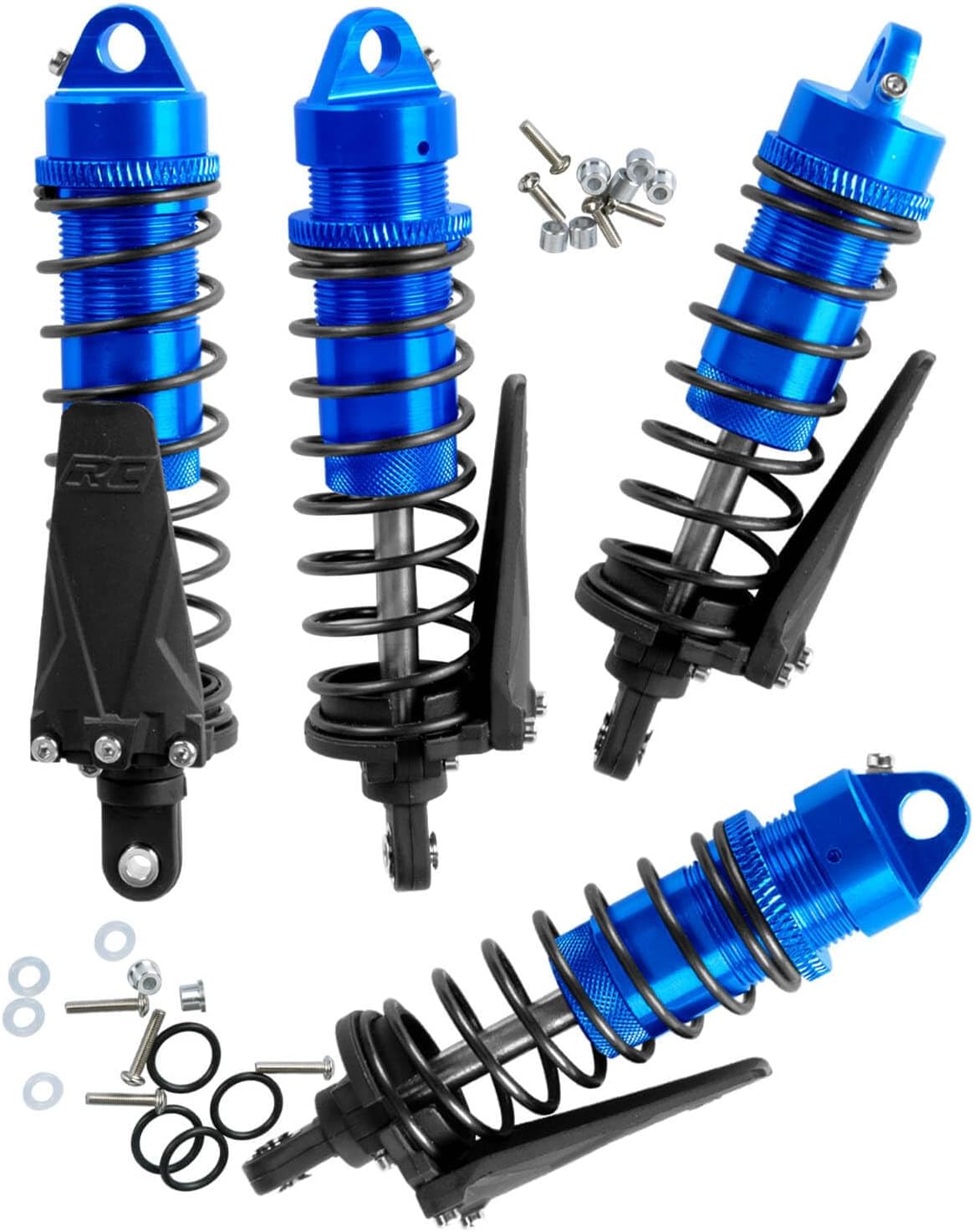 Amazon.com: RCMYou Aluminum RC Shock Absorber Upgrades Part for 1/10 ...